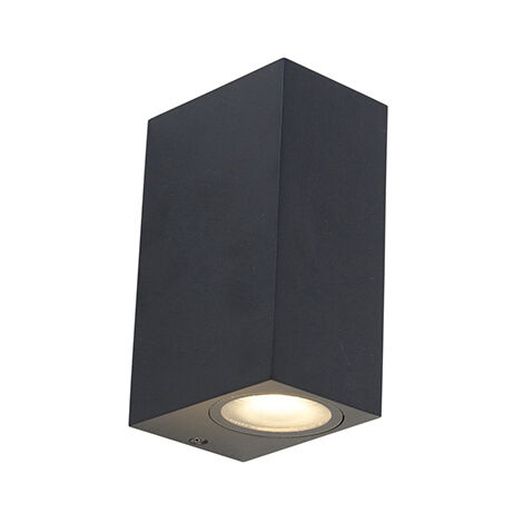 QAZQA baleno - LED Applique murale - 6 lumière - L 65 mm - Noir ...