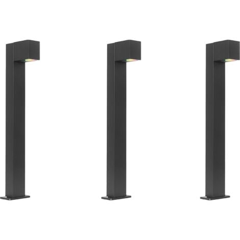 QAZQA baleno - LED éclairage de terrasse et d'allée de jardin - 3 ...