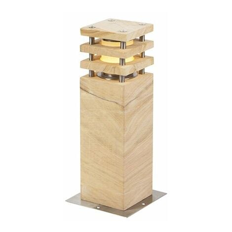 QAZQA grumpy - Lampe sur pied extérieur - 1 lumière - L 12 cm - Beige ...