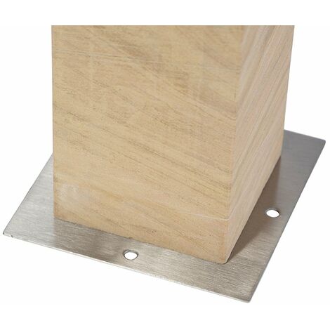 QAZQA grumpy - Lampe sur pied extérieur - 1 lumière - L 12 cm - Beige ...