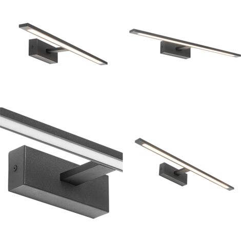 QAZQA Jerre applique murale - 62x13,5x5,5 cm - LED incluse - IP44 ...