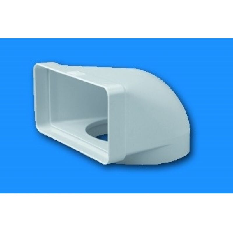 Codo Extraccion/Aire Mixto 3/8 110X55Mm Ign/Aut Blanco 525 Tubpla