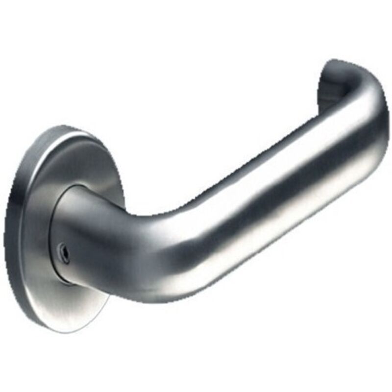 Manivela Puerta Ur4W Inox 304 Inox Roseta