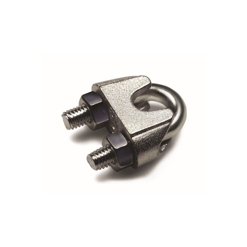 Sujetacable Din 741 Inoxidable Para Cable Ø 30 1Pz