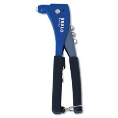 Remachadora Manual Tipo Alicate Fund.Alu Bm-45 Bralo