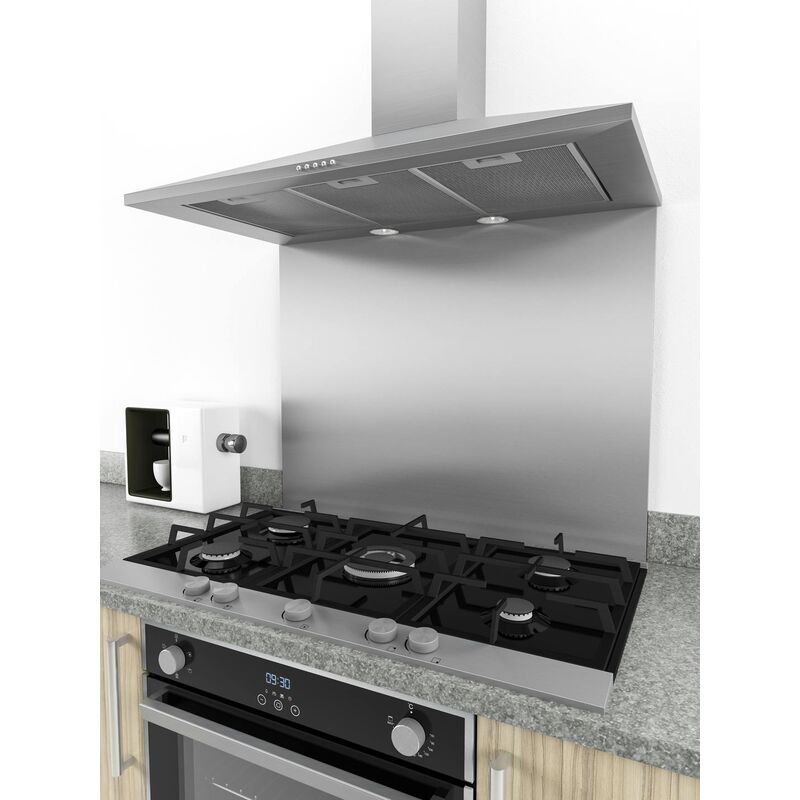 MyAppliances ART29706 Splashback Stainless Steel 90cm