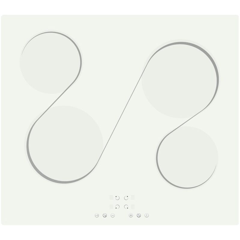 Innocenti ART29208 60cm 13a Plug ECOboost White Induction Hob