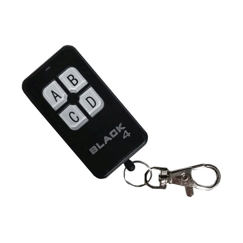 Télécommande Konelco universelle NOIR 4 canaux 433Mhz 2163