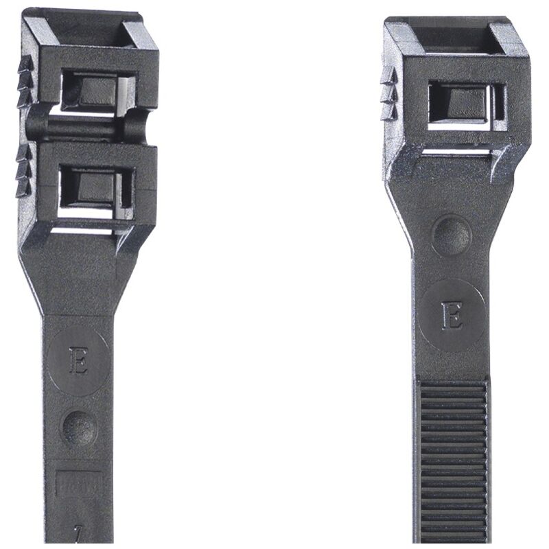 Colliers De Serrage Noir En Nylon Elematic Easy Belturing 360x8 8mm