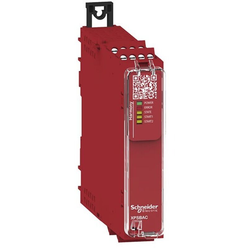 Schneider Harmony module de sécurité XPS 24V AC bornes à vis XPSBAC14AP