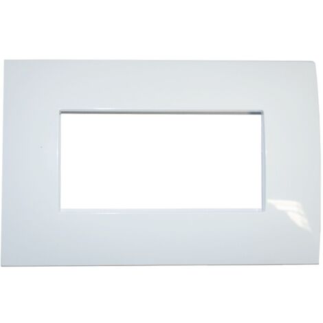 Plaque Abb Chiara plaque 4 modules blanc 2CSK0401CH