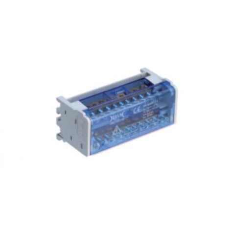 Bornier modulaire BM à deux pôles 2P 100A 7 connexions 500V QM210007C
