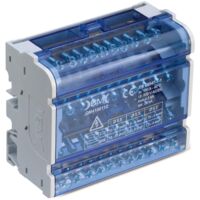 Bornier modulaire BM tétrapolaire 4P 125A 15 connexions 500V QM412515C