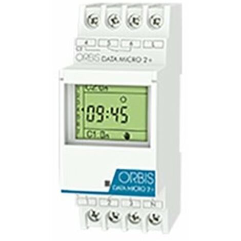 Interruptor Horario digital ORBIS DATA MICRO OB172012N 1 Conmutado
