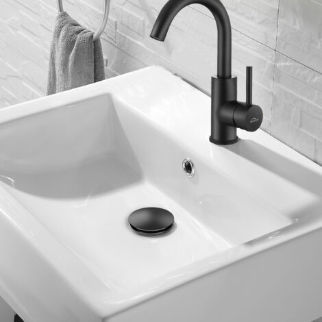 Auralum Rubinetto da bagno Miscelatore girevole a 360° per lavabo ...