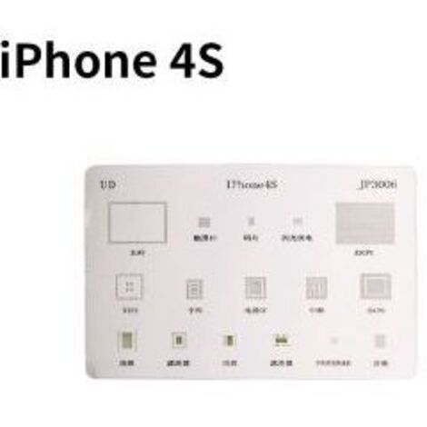Placa stencils IC iphone 4S