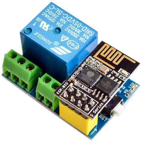 ESP8266 ESP-01S + 5V Módulo de relé WiFi Control remoto inteligente para el hogar