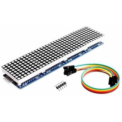 Dot Matrix Modul 8x8 Pantalla Arduino 4 Matrix MAX7219 Led Lcd Raspberry Pi