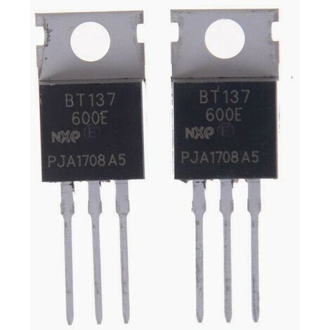 5pcs BT137-600E Triacs 8A 600V