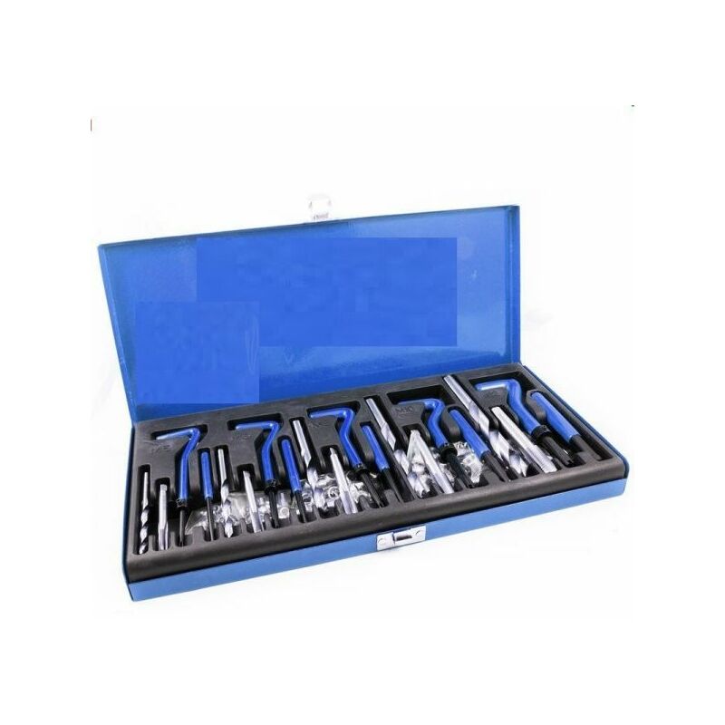 KIT RIPARAZIONE FILETTI ELICOIDI MASCHI RIPRISTINA FILETTATURE 131 PZ