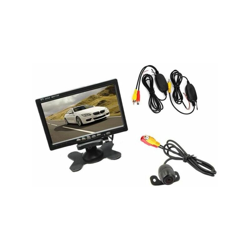Kit retromarcia wireless Telecamera per camper, auto, rimorchi Monitor ...