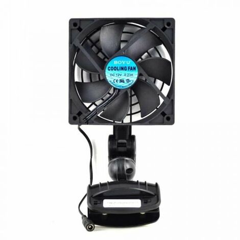 Ventola raffreddamento per acquario ventilatore orientabile 12V 4W ...