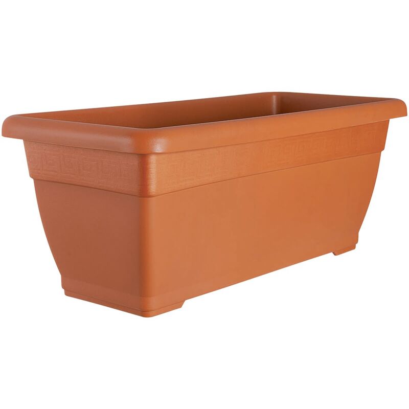 Pflanzkubel Kunststoff Terracotta 80 Cm