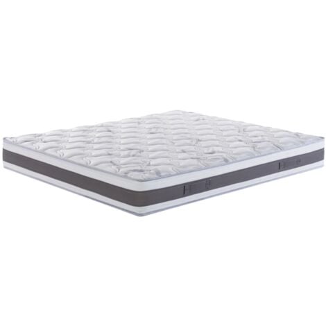 materasso matrimoniale "memory platinum plus" in memory foam 160x190x22 cm
