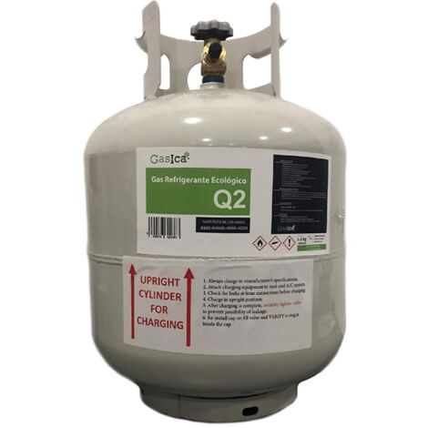 1 Botella Gas Ecologico Gasica Q2 5,5Kg R404A y R502 Equivalencia 13 ...