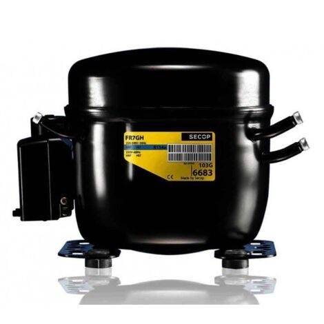 Compresor Secop FR11G R134A 220v 1/3cv Baja Media Alta Temperatura 11,15cm3