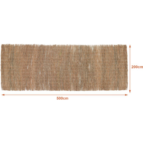 Clôture brande de bruyère naturelle 5m x 2m rouleau occultation ...