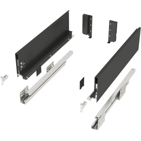 Schubladensystem Junker Slim SoftClose bis 40 Kg belastbar, Höhe 116 mm ...