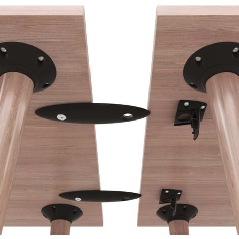 Tischplattenverbinder SURF aus Kunststoff