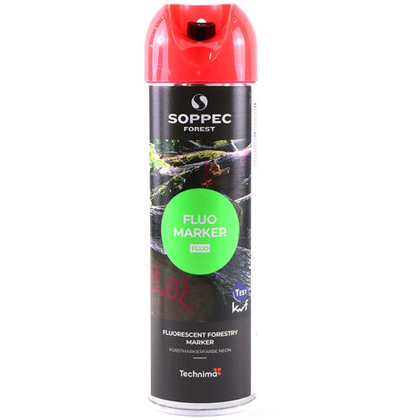 Soppec Fluo-Marker Forst-Markierspray in leucht-rot