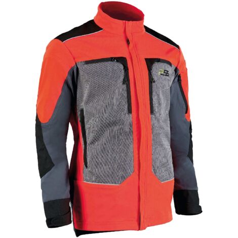 Veste stretch PSS X-treme Vectran Rouge/Gris Taille S