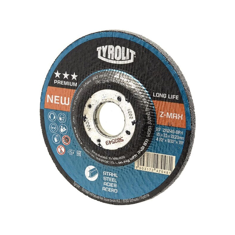 Disque abrasif TYROLIT 34353683