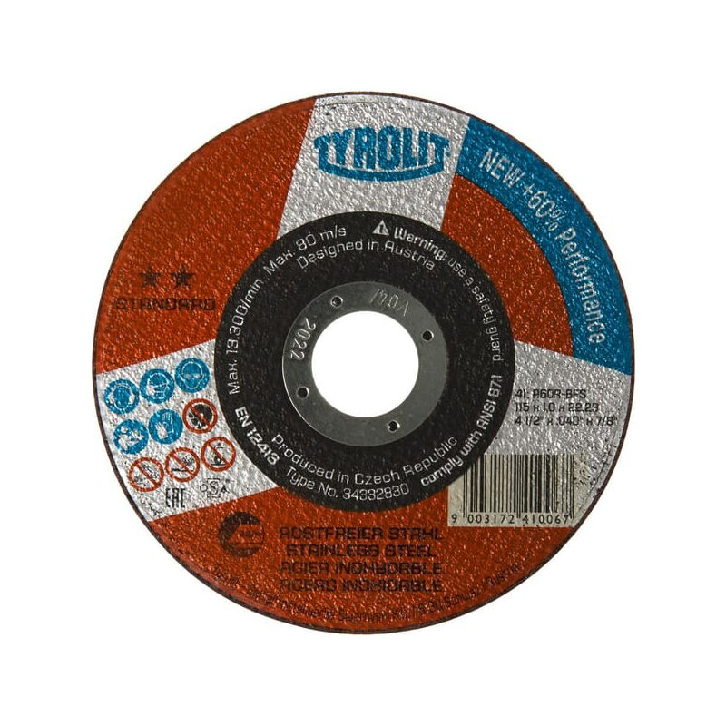 Disque à couper TYROLIT 34332830