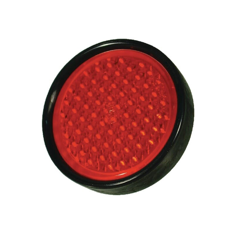 Catadioptre rond rouge diamètre 63mm à visser JOKON 300002000