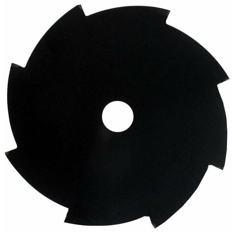 Lame 8 dents plate 255mm UNIVERSELLE pour débroussailleuse