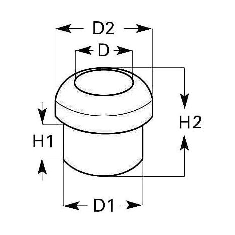 Passe-câble UNIVERSEL KB2108