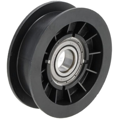 Galet tendeur de poulie pour Sabo GX20287 gorge plate diametre 85mm ...