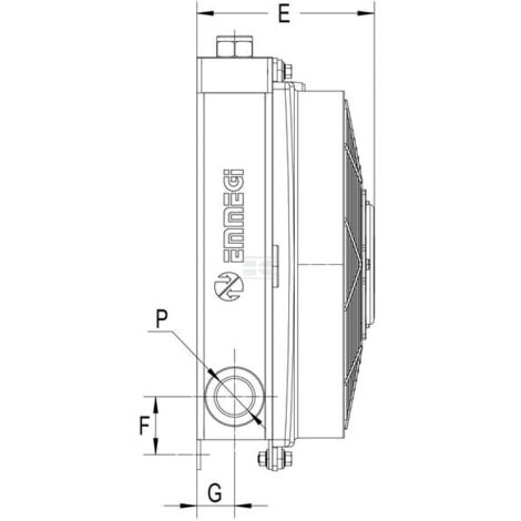 Refroidisseur EMMEGI OK2MV412301