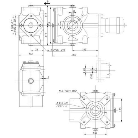 Boîtier BERMA RT12035