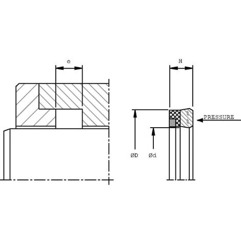 Joint de tige UNIVERSEL SA709014EI