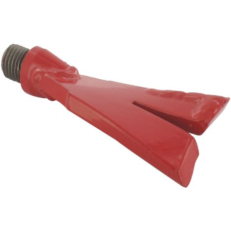 Pointe de rechange fishtail DOLMAR - EARTHQUAKE - ECHO pour mèche tarière