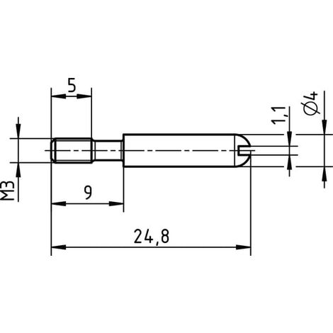 Goupille HARTING 09330009908