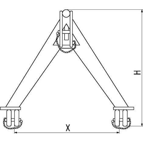 Triangle d'attelage universel – Compatible avec véhicules légers ...