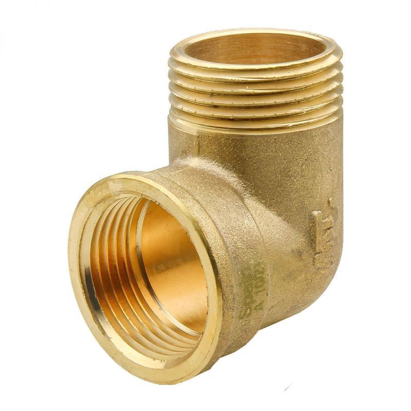 Coude laiton M-F 1"