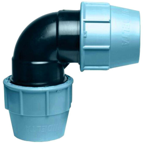Coude à 90° à Compression Pn16 Pour Tuyau Pe D40