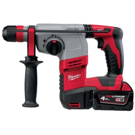 Perforateur MILWAUKEE SDS+ Fixtec 2,4J EPTA, 18V, 2 batteries 4Ah ...